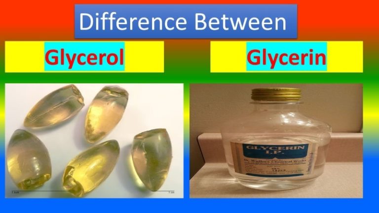 Glycerin và Glycerol: Khái niệm, so sánh và ứng dụng